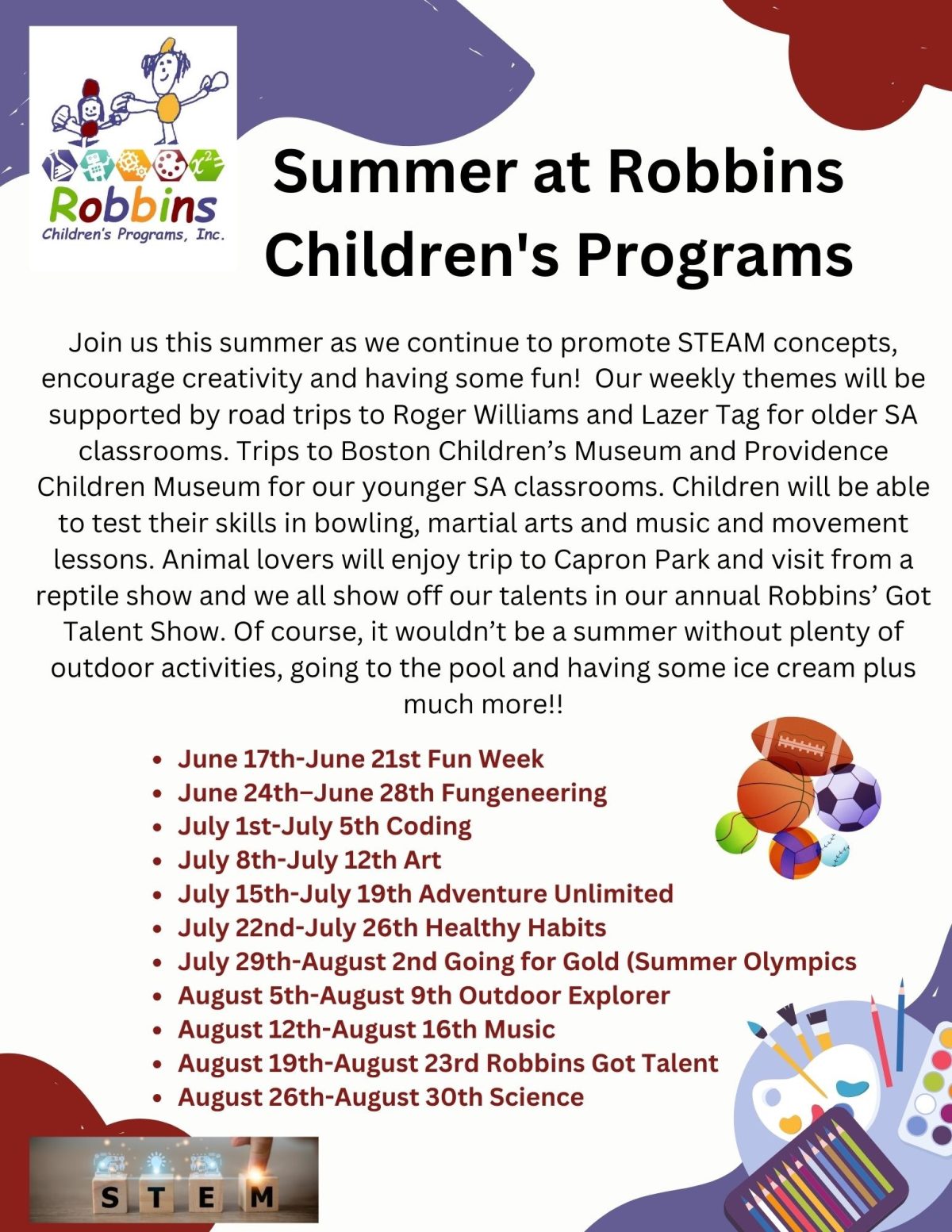 Summer Program For School-Age Children | Attleboro | MA